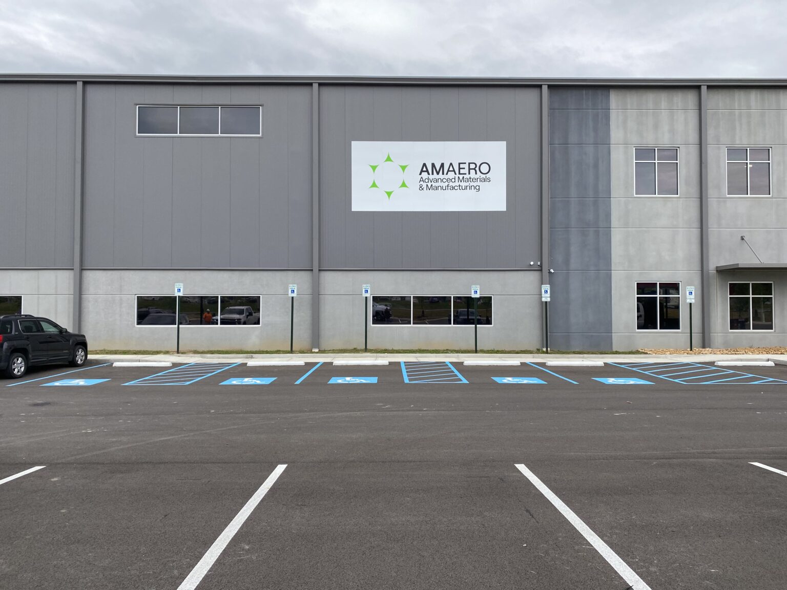 Case Study: Signage for Amaero's Headquarters in Cleveland, Tennessee ...