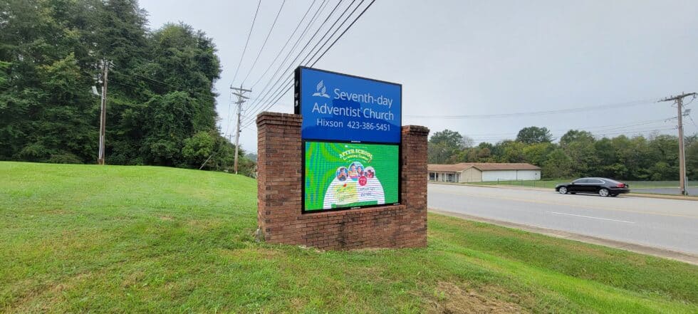 Ortwein Sign : Custom Outdoor Church Sign Manufacturer