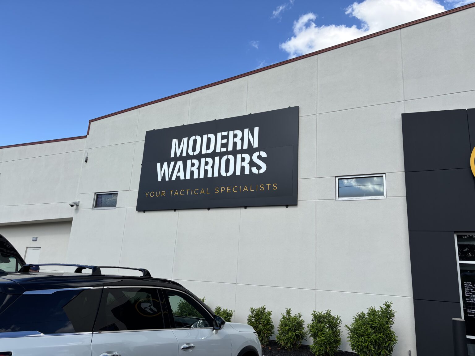 Rebranding Success: Modern Warriors’ New Exterior Signage in Nashville ...